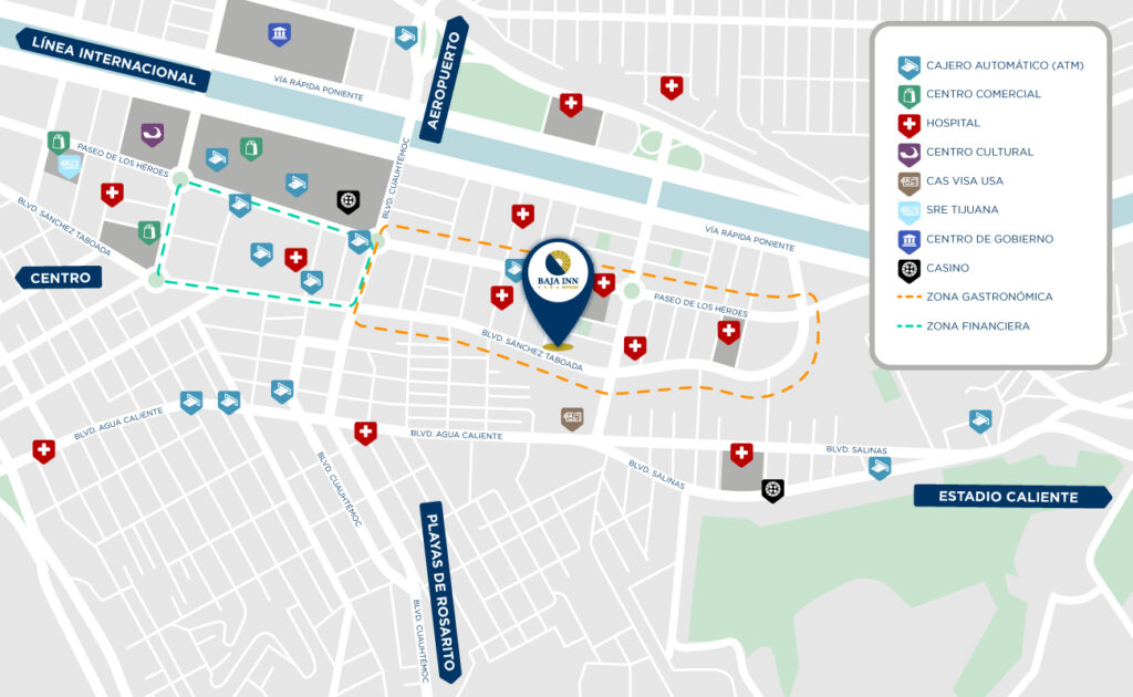 Tijuana Río – Baja Inn Hoteles